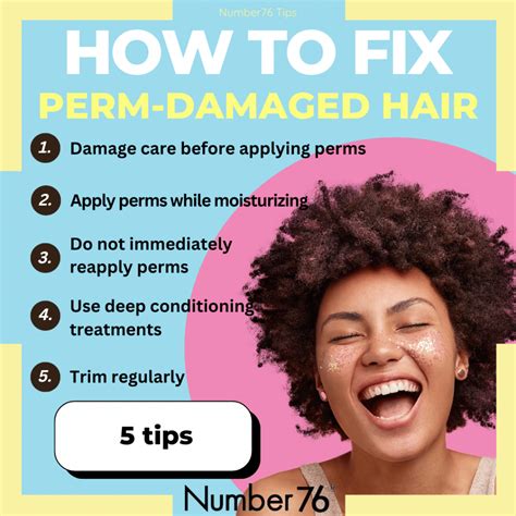 5 Tips for How To Fix Perm-Damaged Hair - Number76 Singapore Hair Salon
