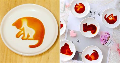 沾醬油也能那麼療癒！ 日本「貓咪醬油碟」一倒喵皇就現形 Pagecup