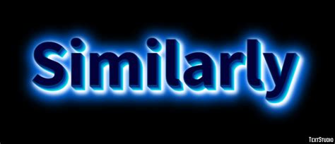 Similarly Text Effect And Logo Design Word