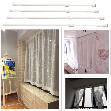 Spring Telescopic Voile Tension Curtain Curtain Ra Grandado