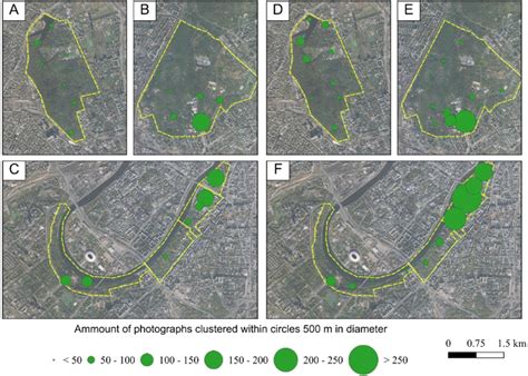 Spatial Distribution Of The Photos Depicting Nature Observation