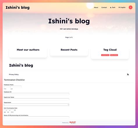 how to add wufoo to your blog