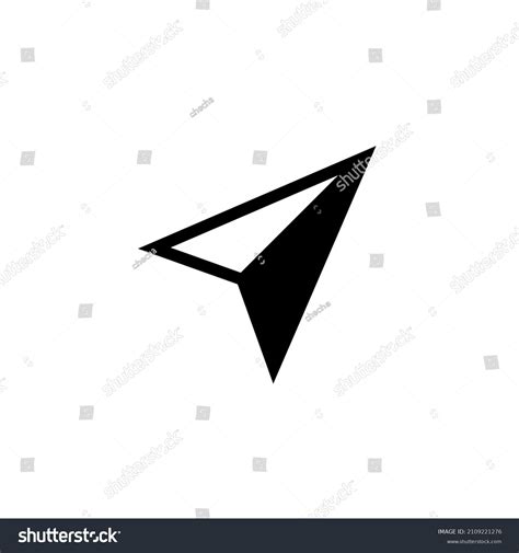 Cursor Icon Arrow Navigator Pointer Location Stock Illustration