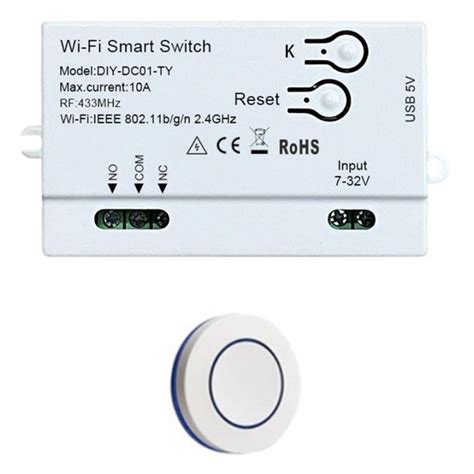 Switch Tuya Wifi Diy Timerremote 1ch 7 32v Usb 5v 24g Wifi Smartlife
