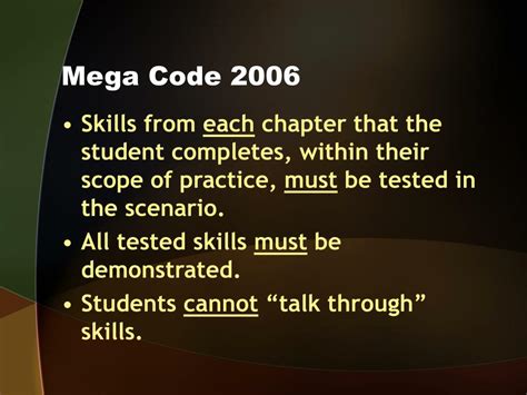 Ppt Validity And Development Of Mega Code Checklist Powerpoint