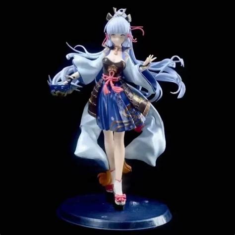 Anime Genshin Impact Game Figure Kamisato Ayaka Pvc Action Figure Model