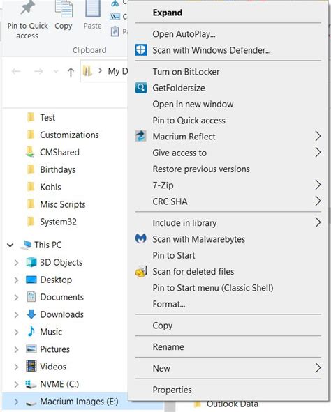 Topic 1909 No Eject Option In File Explorer Right Click Menu Askwoody