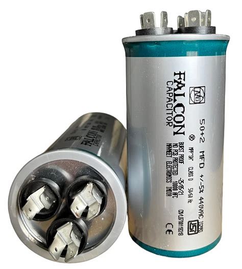 502 Mfd Falcon Double Value Capacitor At ₹ 140piece Motor Run