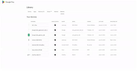 How Can I Remove A Device That Is Displayed When Installing An Application From Google Play S
