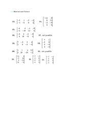 Session Linear Algebra Solutions Pdf Matrices And Vectors In Exercises An Angle