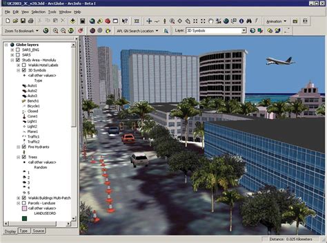 Arcnews Summer 2004 Issue Real Symbols For Arcgis 3d Analyst