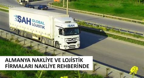 Almanya Nakliye Ve Lojistik Firmalar Nakliye Rehberinde