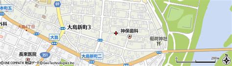 新潟県長岡市大島新町の地図 住所一覧検索｜地図マピオン