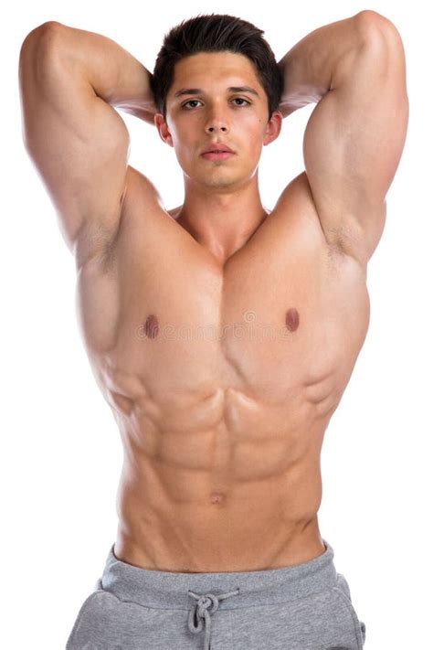 Bodybuilder Bodybuilding Flexing Muscles Posing Body Builder Building