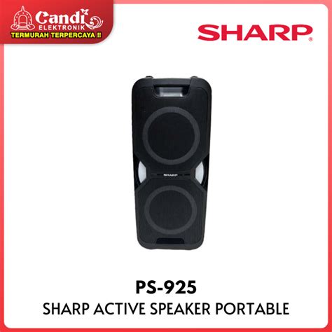 Jual Sharp Active Speaker Party Speaker System Ps 925 Shopee Indonesia