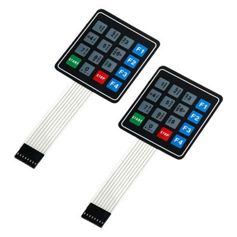GetUSCart Xiaoyztan 16 Key Matrix Membrane Switch 4 X 4 Universal