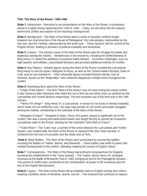 ვარდების ომი Pdf Wars Of The Roses House Of York