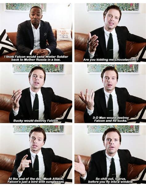 25 Times Sebastian Stan And Anthony Mackie Proved Theyre Funniest Of