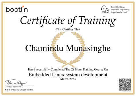 Chamindu Munasinghe On Linkedin Bootlin Embedded Linux System