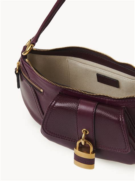 Chloé The 99 Shoulder Bag In Grained Leather Chloé Us