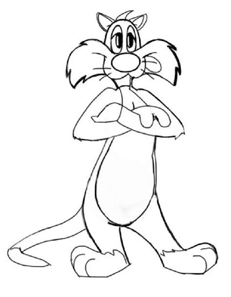 Sylvester Coloring Page