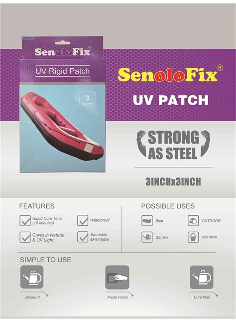 Uv Patch Buy Product On Fiberglass Casting Tape Manufacturer Senolo