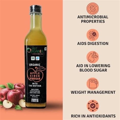 Buy Organic Apple Cider Vinegar Mother Online 500 G