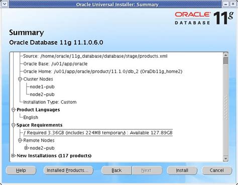 Install 11g Rac 11g R1 For Db Home