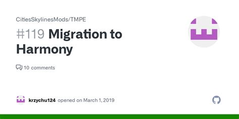 Migration To Harmony Issue 119 CitiesSkylinesMods TMPE GitHub