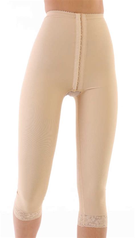 Abdominal Post Surgical Compression Garment With Extended Back Bbl Short