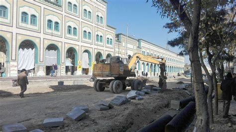 پیشرفت 50درصدی در طرح پیاده راه سازی خیابان ارم قم ایسنا