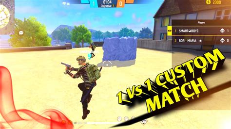 1 Vs 1 Custom Challenge Free Fire Max Youtube