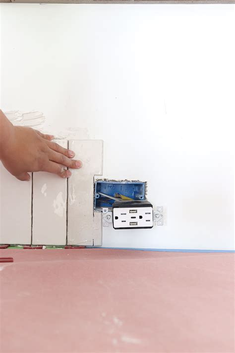 How To Cut Backsplash Tile Around Outlets 08 Living Letter Home