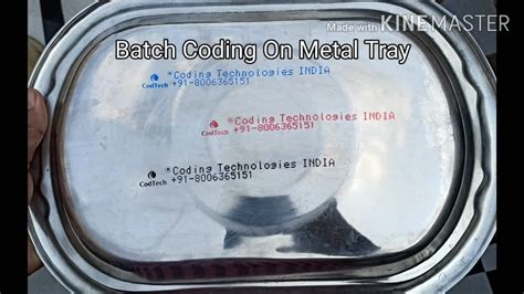 CodTech Ss Bottom Batch Coding Machine Model Name Number Ct Bbc Capacity 1800 At Rs 8500 In