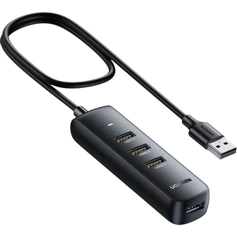 Ugreen M Usb Port Hub Black Gadgets Pk