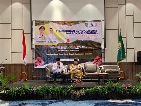 Hadiri Pengukuhan Bunda Literasi Kadis Dikbud Bahas Strategi