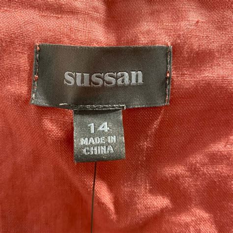 Sussan Womens Size 14 Pink Dresss