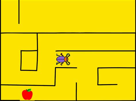 make your own beetle in a maze game based on scratch coding game