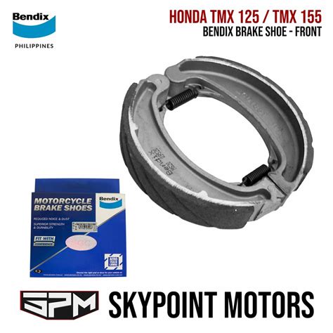 Bendix Honda Tmx 125 Tmx 155 Front Brake Shoe 9116 252 Shopee