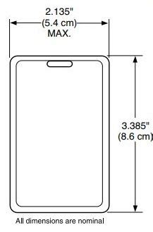 Hid Proximity Lggmn Isoprox Ii Printable Proximity Card