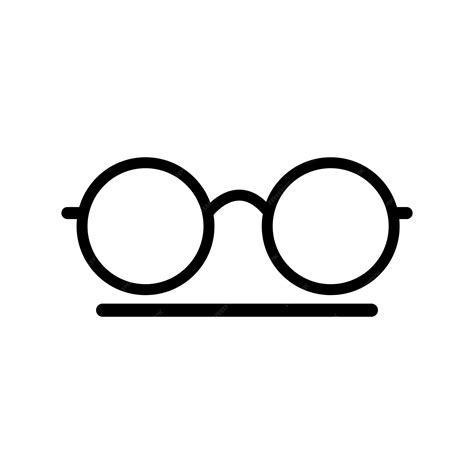 Premium Vector Glasses Icon