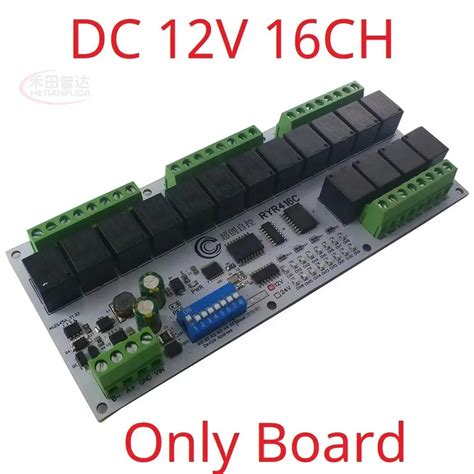 16ch Dc 12v 24v Hardware Setup Parameters Modbus Rtu Multifunction