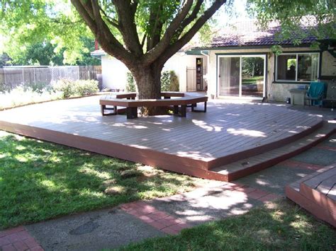 How To Build A Deck Around Tree At Rocio Clyde Blog