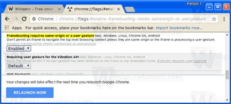 Enable Redirect Blocker In Google Chrome