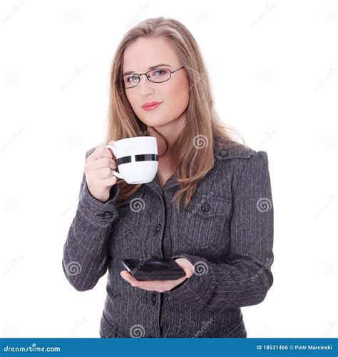 Belle Jeune Femme Caucasienne Photo Stock Image Du Isolement