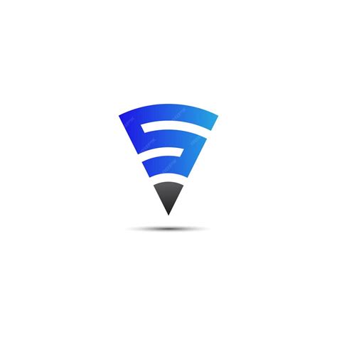 Icône De Conception De Logo De Forme Wifi Créative Lettre S Vecteur