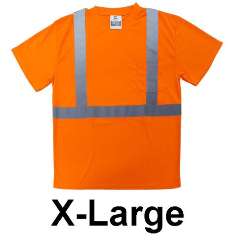 Reflective Safety T Shirt Sz Xl Silt Management Supplies Llc