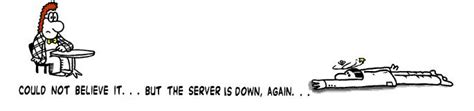 How Timely To Find Out That Your Server Is Not Working