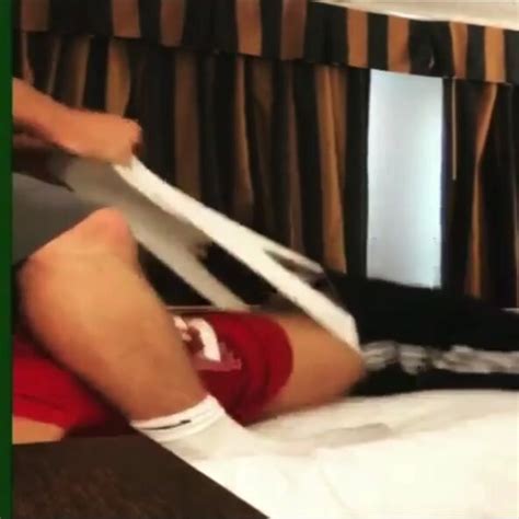 Guy Gets Wedgie While Laying Down