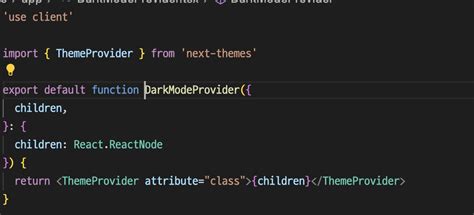Nextjs Darkmode 적용
